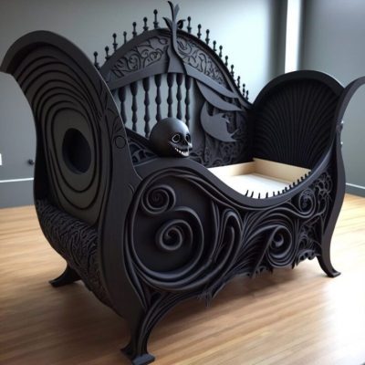 Nightmare Before Christmas Cribs: Spooky Comfort for Your Little One