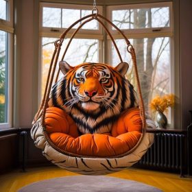 These animal hanging chairs let you swing like you're in the wild