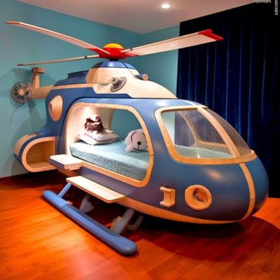 These Helicopter Kids Beds Are Essential for Young Aviators and Future ...