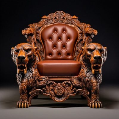 Rule the Jungle with These Enormous Wooden Animal Chairs