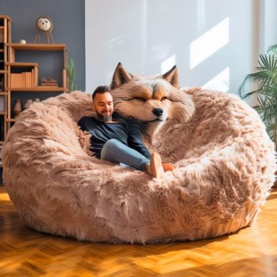 Discover the ultimate in comfort with these oversized animal-shaped ...
