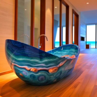 Elevate your master bathroom with these opulent luxury epoxy bathtubs