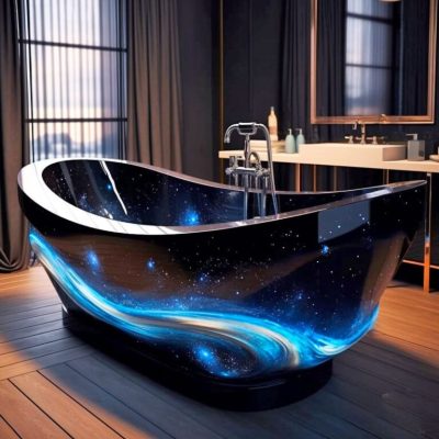 Elevate your master bathroom with these opulent luxury epoxy bathtubs