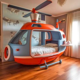 These Helicopter Kids Beds Are Essential for Young Aviators and Future ...