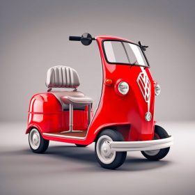 These Volkswagen Hippy Van Mobility Scooters Offer a Nostalgic Ride for ...