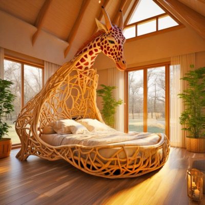 Experience the Wild with Oversized Animal Shaped Beds for a Unique ...