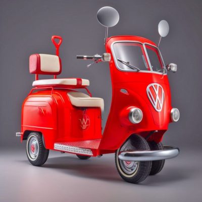 These Volkswagen Hippy Van Mobility Scooters Offer a Nostalgic Ride for ...