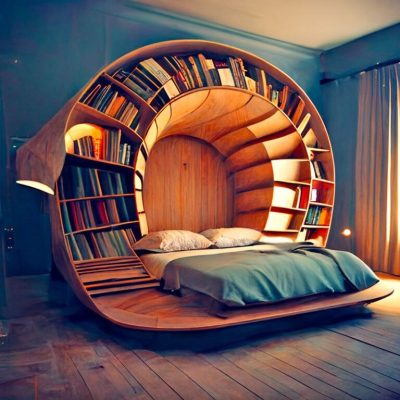 These Library Beds Are a Book Lover's Ultimate Dream