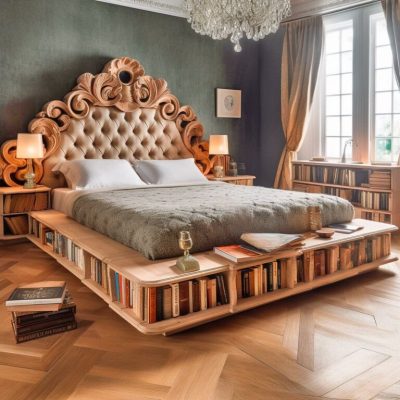 These Library Beds Are a Book Lover's Ultimate Dream