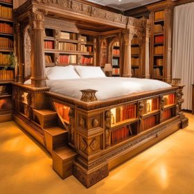 These Library Beds Are a Book Lover's Ultimate Dream