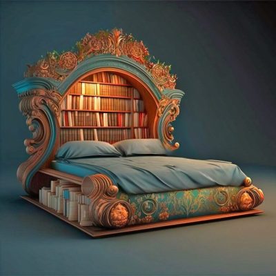 These Library Beds Are a Book Lover's Ultimate Dream