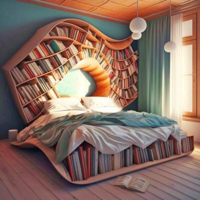 These Library Beds Are a Book Lover's Ultimate Dream