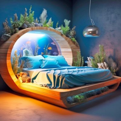 Sleeping with the Fishes in Style: Explore These Amazing Aquarium Beds