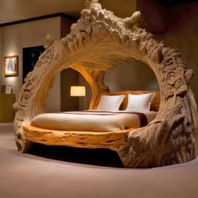 Sleep like a Stone-Age king or queen with these cave bed frames that ...
