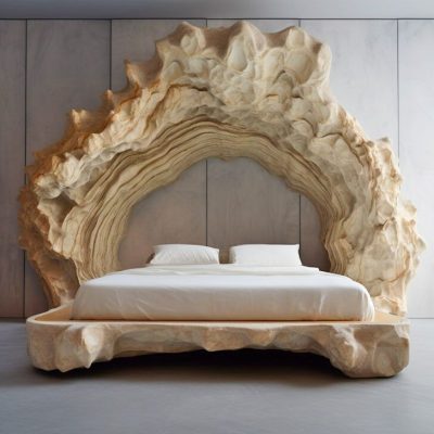 Sleep like a Stone-Age king or queen with these cave bed frames that ...