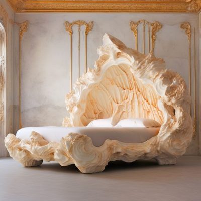 Sleep like a Stone-Age king or queen with these cave bed frames that ...