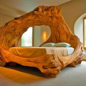 Sleep like a Stone-Age king or queen with these cave bed frames that ...