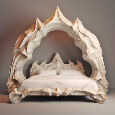 Sleep like a Stone-Age king or queen with these cave bed frames that ...