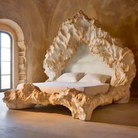 Sleep like a Stone-Age king or queen with these cave bed frames that ...