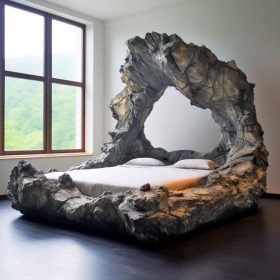 Sleep like a Stone-Age king or queen with these cave bed frames that ...