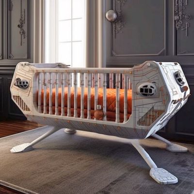 These Star Wars-themed baby cribs are truly exceptional!