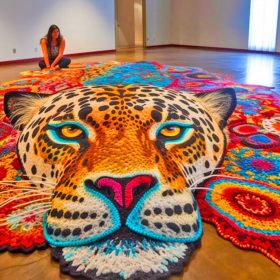 Explore Over 20 Giant Crochet Animal Rug Designs