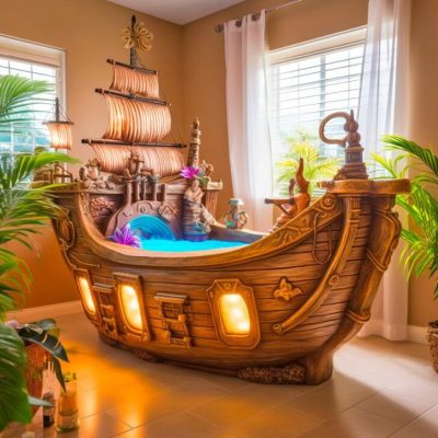 Discover These Pirate Ship Bathtubs – A Unique Home Treasure!
