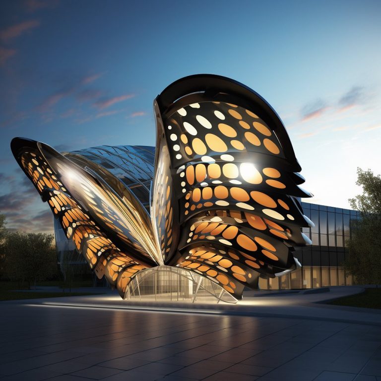 Revolutionary Building Design: Solar-Powered Butterfly Wings Adapt to ...
