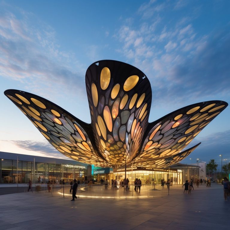 Revolutionary Building Design: Solar-Powered Butterfly Wings Adapt to ...
