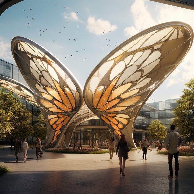 Revolutionary Building Design: Solar-Powered Butterfly Wings Adapt to ...