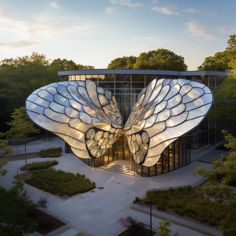 Revolutionary Building Design: Solar-Powered Butterfly Wings Adapt to ...