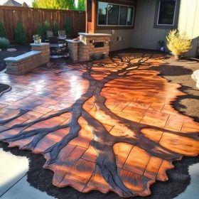 Stamped Concrete That Looks Like Wood: A Guide to Achieving a Wood-Like ...