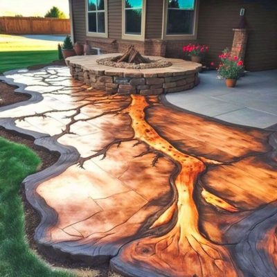 Stamped Concrete That Looks Like Wood: A Guide to Achieving a Wood-Like ...