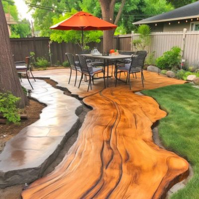 Stamped Concrete That Looks Like Wood: A Guide to Achieving a Wood-Like ...