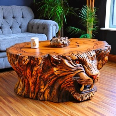 Get ready to be amazed by these wooden animal coffee tables that will ...