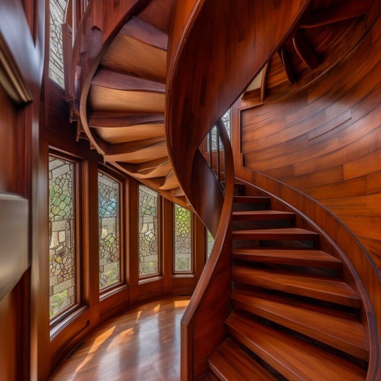 Explore over 20 meticulously crafted wooden staircase designs that ...