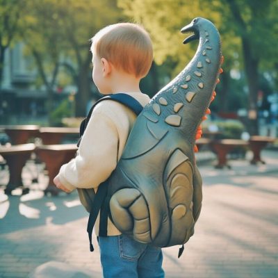 Get Your Kids Roaring with These 3D Dinosaur Shaped Backpacks!