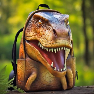 Get Your Kids Roaring with These 3D Dinosaur Shaped Backpacks!