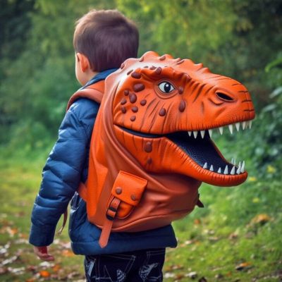 Get Your Kids Roaring with These 3D Dinosaur Shaped Backpacks!