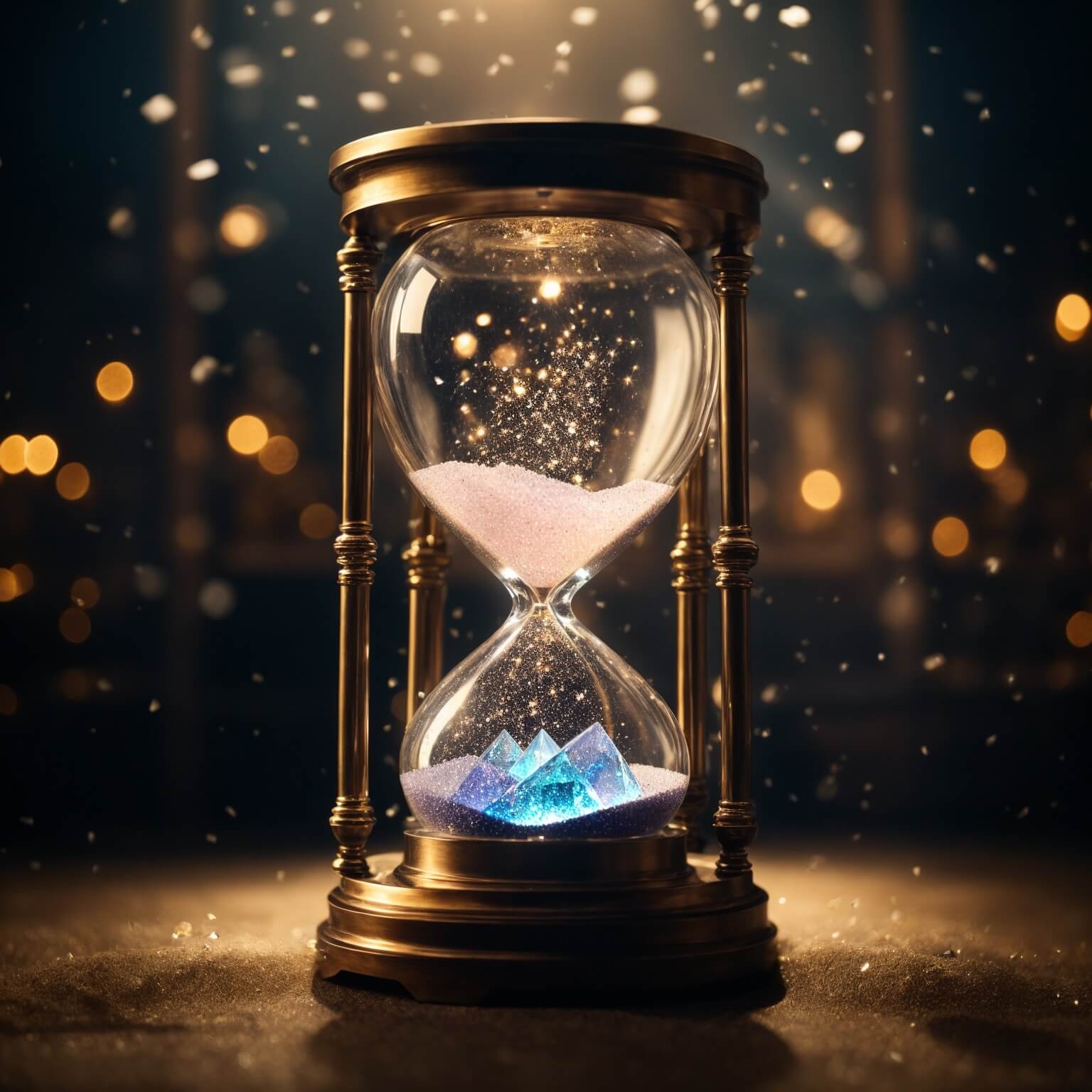 Counting Down the Eerie Moments: Halloween Hourglass Decor