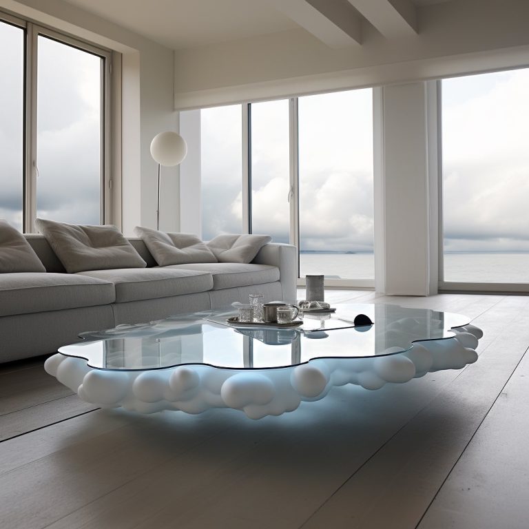 Bringing the Sky to Your Living Room: Cloudscape Coffee Tables