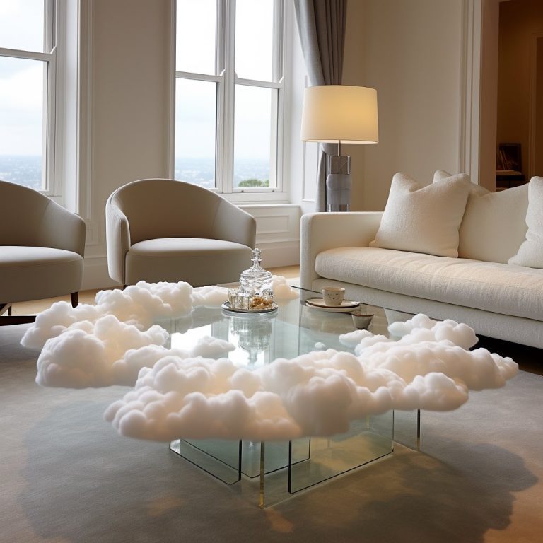 Bringing the Sky to Your Living Room: Cloudscape Coffee Tables