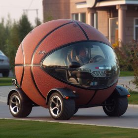 Inspirational Ball-Shaped Car: Where Art Meets Engineering in Perfect ...