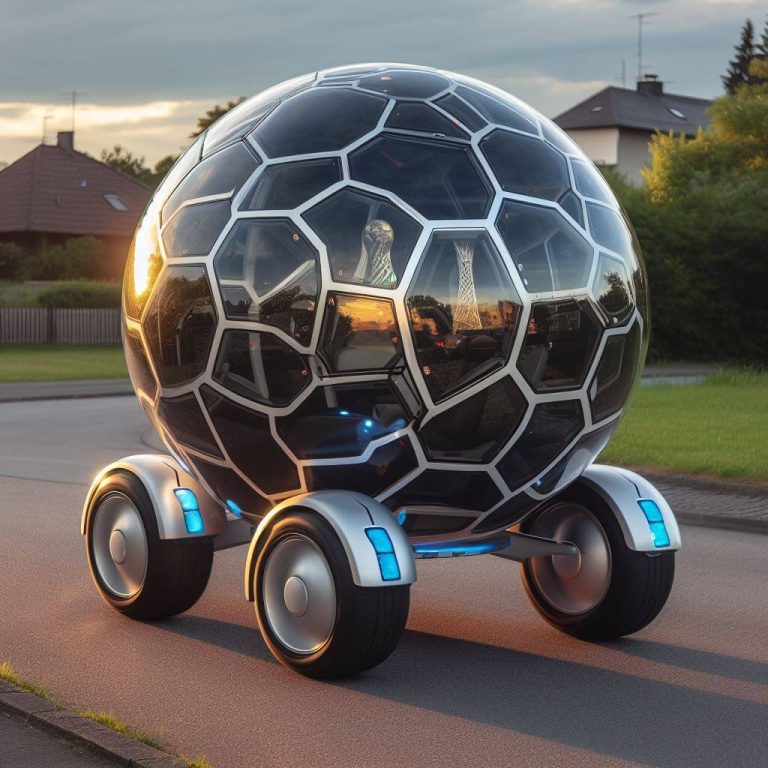 Inspirational Ball-Shaped Car: Where Art Meets Engineering in Perfect ...