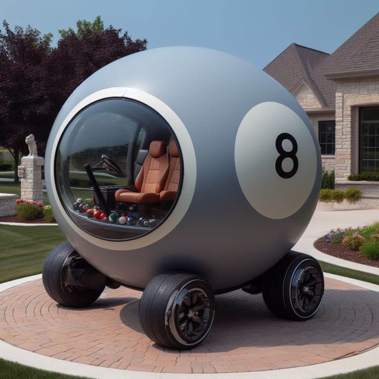 Inspirational Ball-Shaped Car: Where Art Meets Engineering in Perfect ...