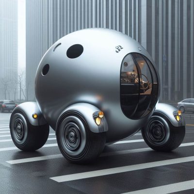Inspirational Ball-Shaped Car: Where Art Meets Engineering in Perfect ...