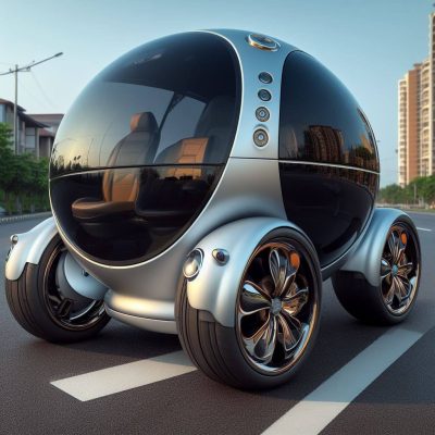 Inspirational Ball-Shaped Car: Where Art Meets Engineering in Perfect ...