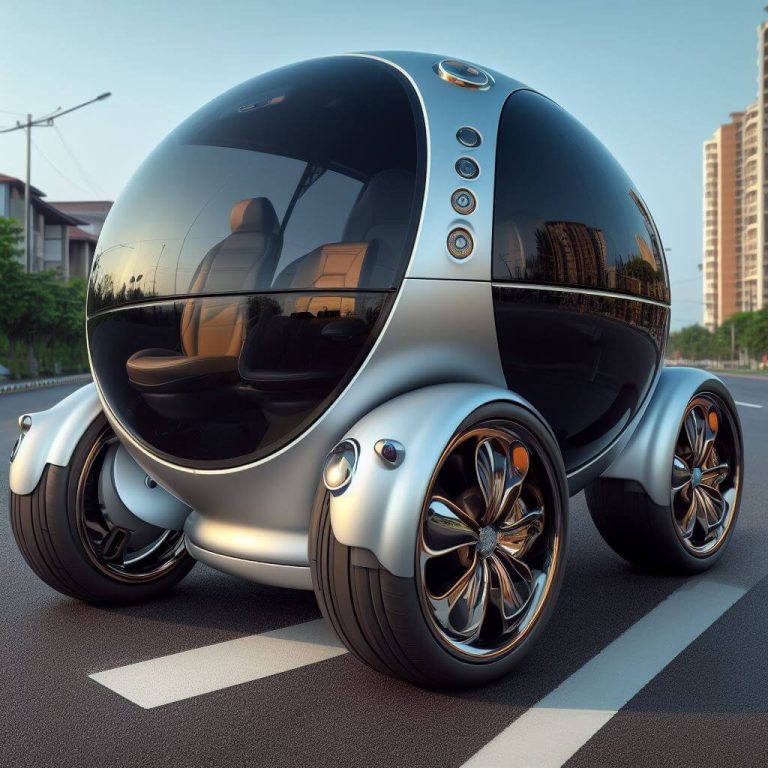 Inspirational Ball-Shaped Car: Where Art Meets Engineering in Perfect ...