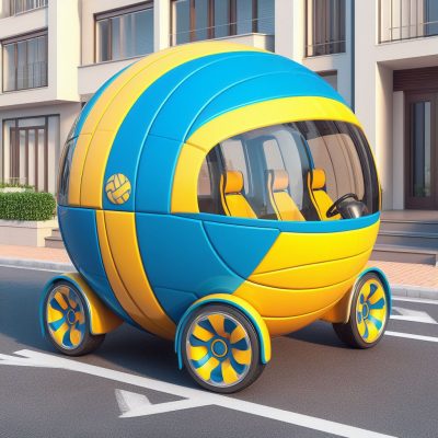 Inspirational Ball-Shaped Car: Where Art Meets Engineering in Perfect ...