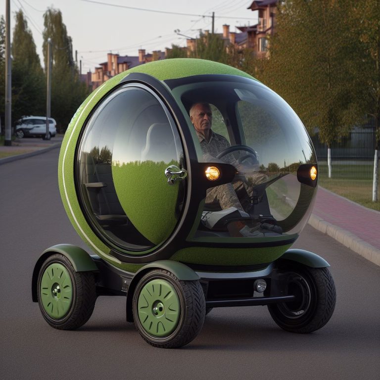 Inspirational Ball-Shaped Car: Where Art Meets Engineering in Perfect ...